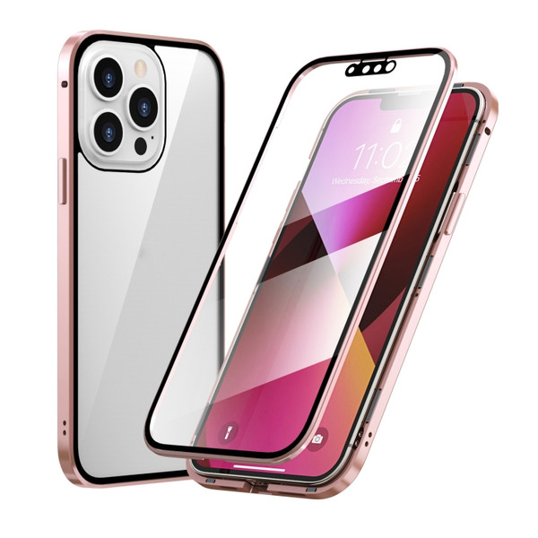 iPhone Cases - iPhone 13 Pro Cases Fusion360 Glass Magnetic Pink Red