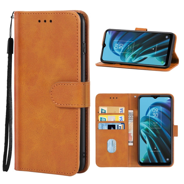 Phone Cases - TCL Leather Brown