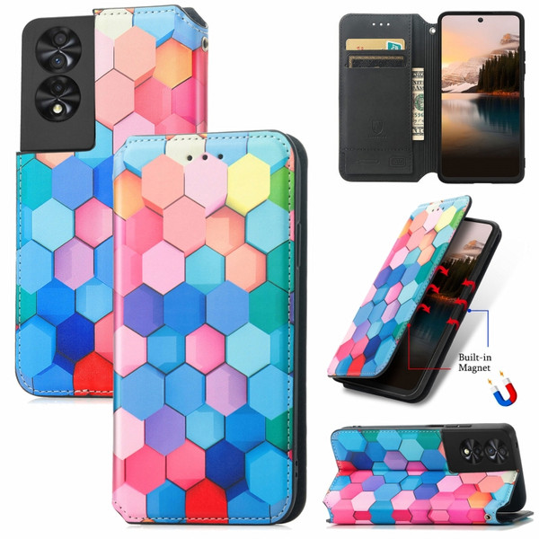 Phone Cases - TCL Leather Magnetic Red