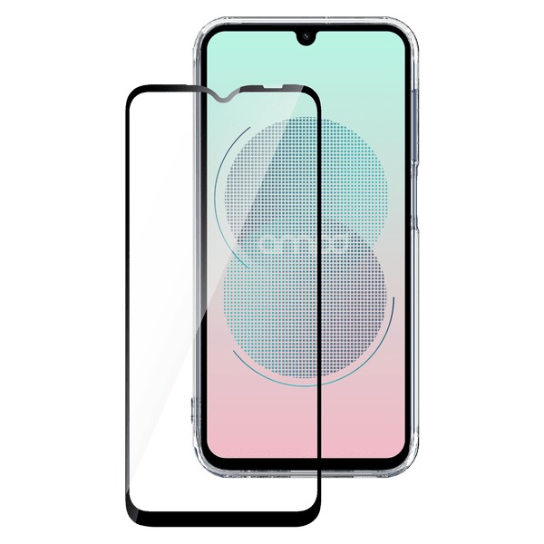 AMPD - 3D Full Faced Impact Glass Screen Protector with Black Border ...