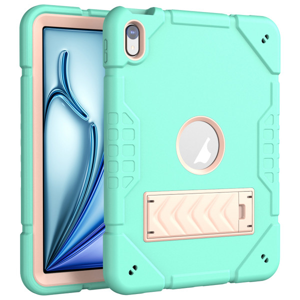 iPad Air 11 2025 / 2024 Armor Holder Silicone Hybrid PC Tablet Case ...