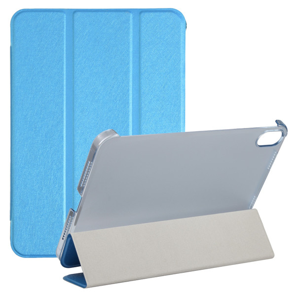 iPad mini 7 (2024) / mini 6 (2021) Silk Texture Three-fold Horizontal ...