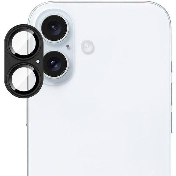 iPhone 17 IMAK Metal Armor Premium Camera Protector Film - Black