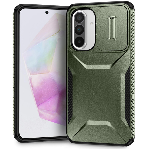 Samsung Galaxy A56 5G Sliding Camshield Phone Case - Alpine Green