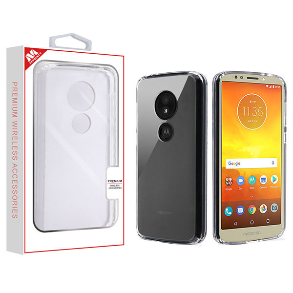 MyBat Sturdy Gummy Cover for Moto E5 Play - Highly Transparent Clear ...