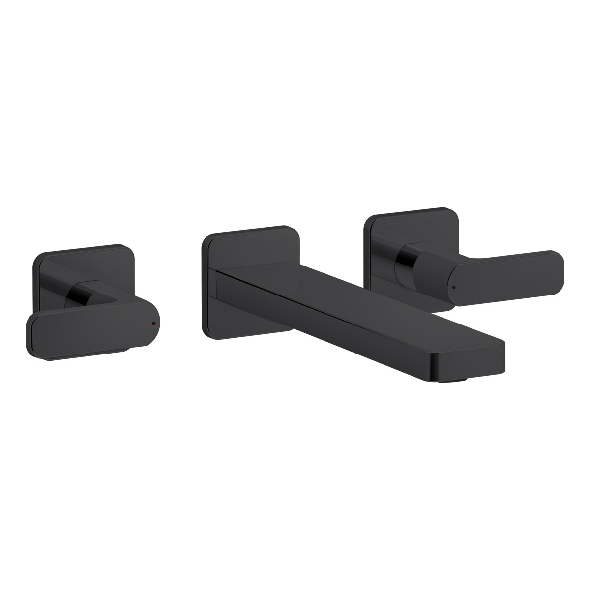 KOHLER PARALLEL ก๊อกผสมอ่างล้างหน้าแบบติดผนัง 2 มือบิด ปากก๊อกยาว รุ่น ...