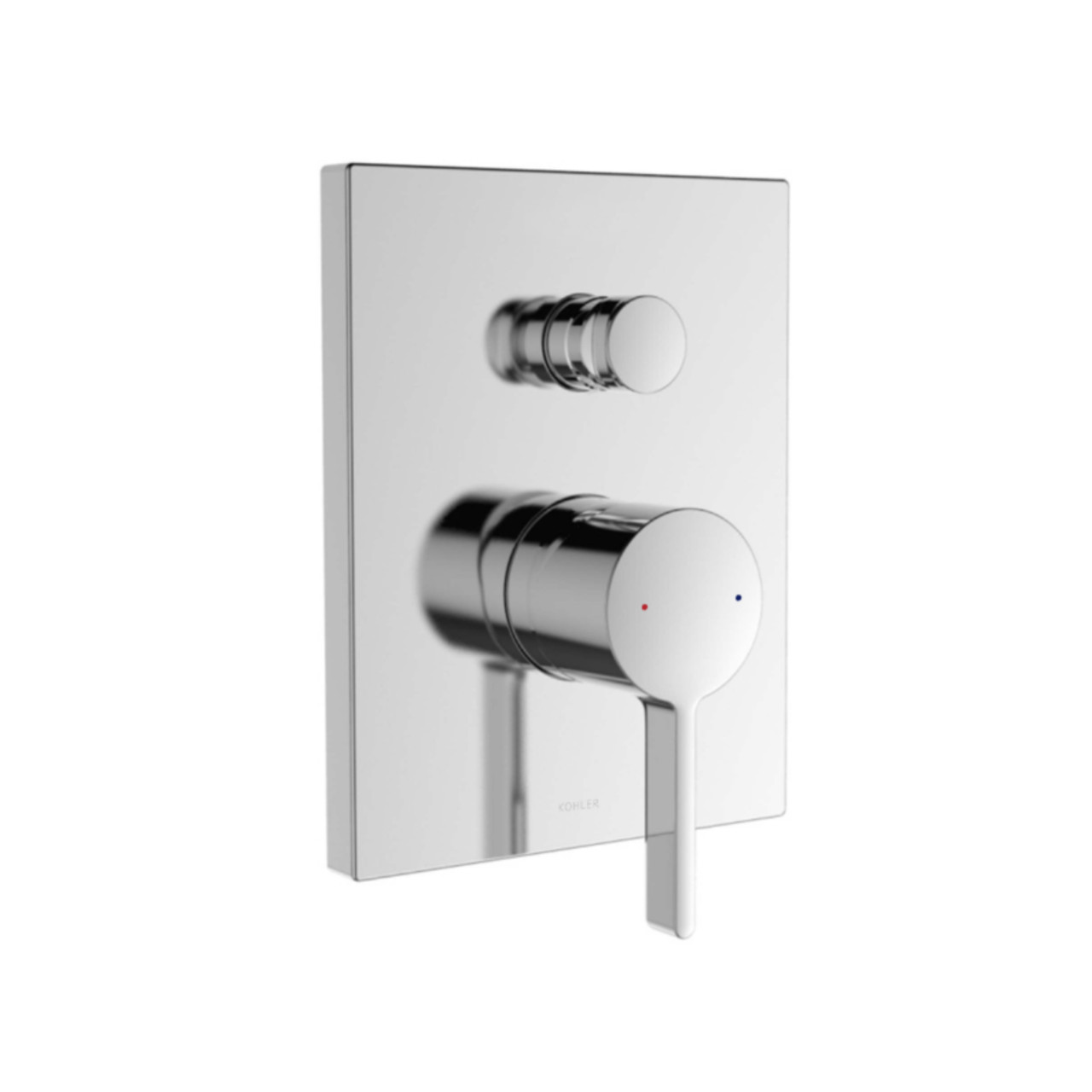 KOHLER Modulo ชุดฝาครอบและวาล์วผสมฝังกำแพงลงอ่างอาบน้ำและยืนอาบโมดูโล รุ่น คอนเทมโพรารี K-99723T ...