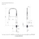 ก๊อกอ่างล้างจาน ชนิดหัวPull-out แบบน้ำร้อน-น้ำเย็น รุ่นเพียวริส KOHLER ...