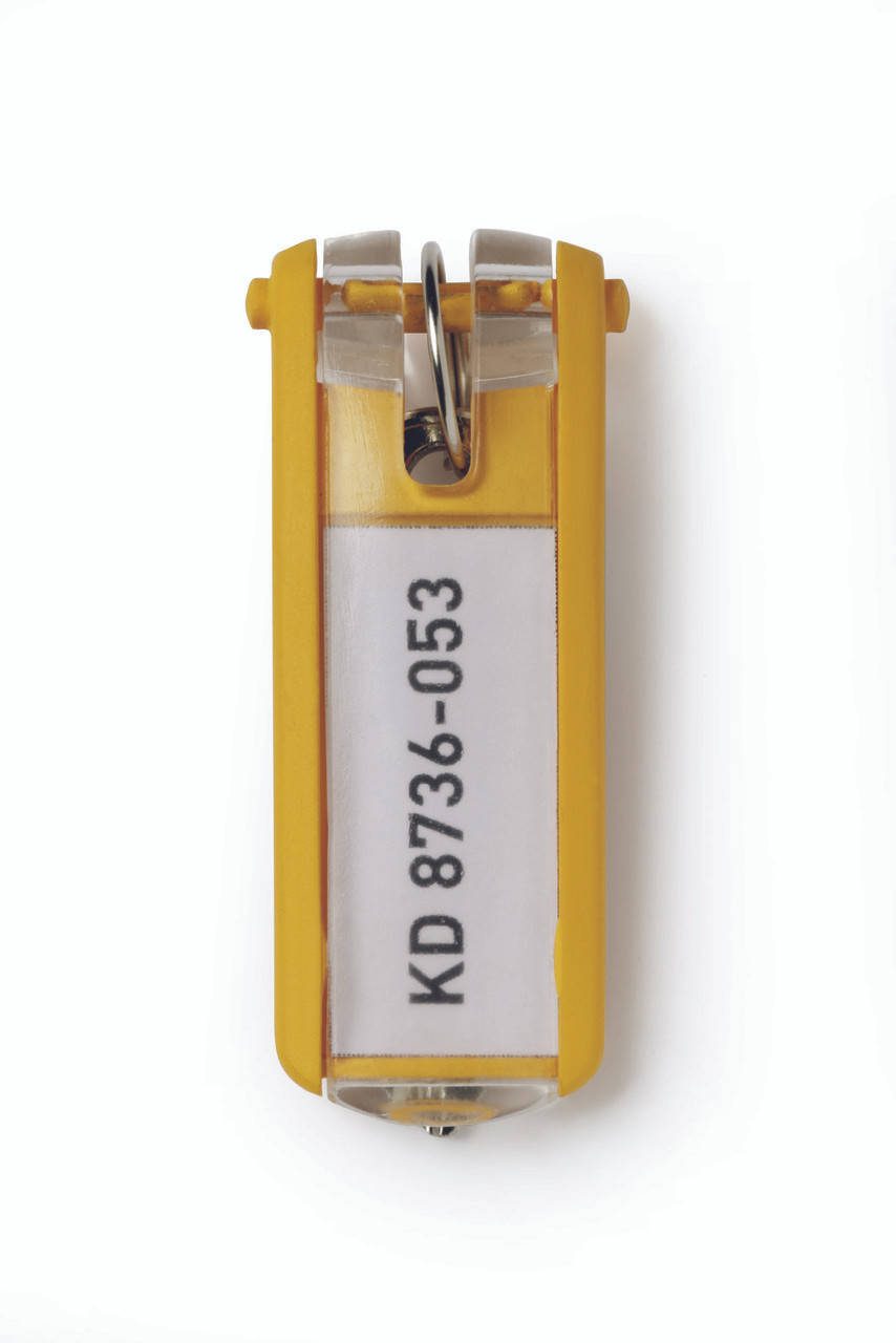 Key Tags for Key Cabinets, Assorted Colors - 24 pack