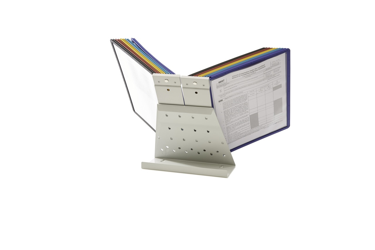 VARIO Desk Reference System, 20 Panels Assorted Colors