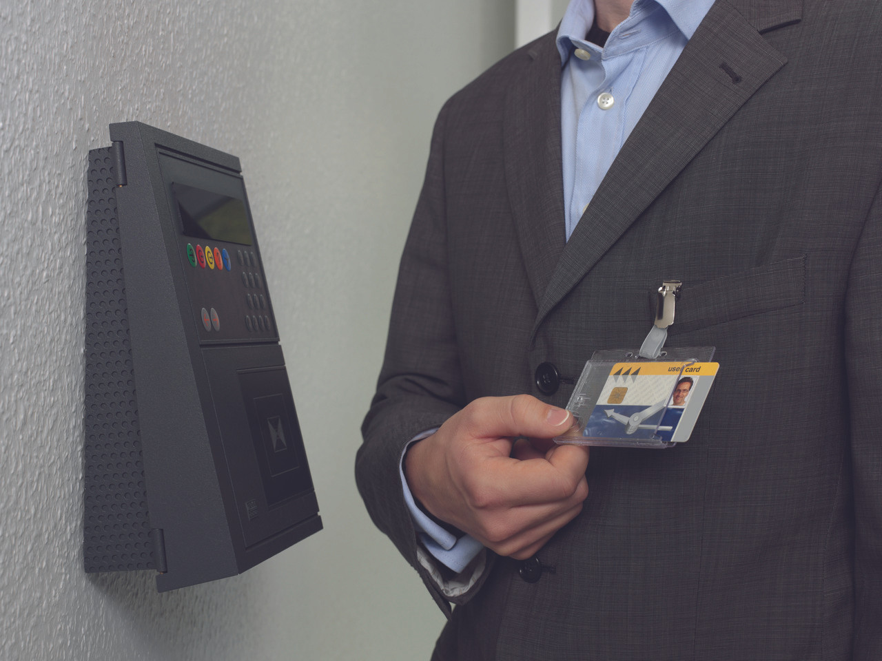 Dual Shell-Style ID Card Holder with Strap Clip - 25 box