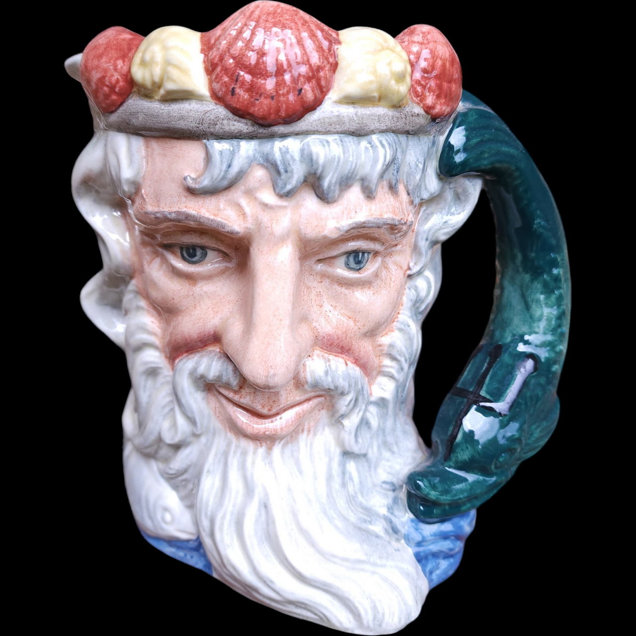 Royal Doulton English Character Jug Neptune Large No Box