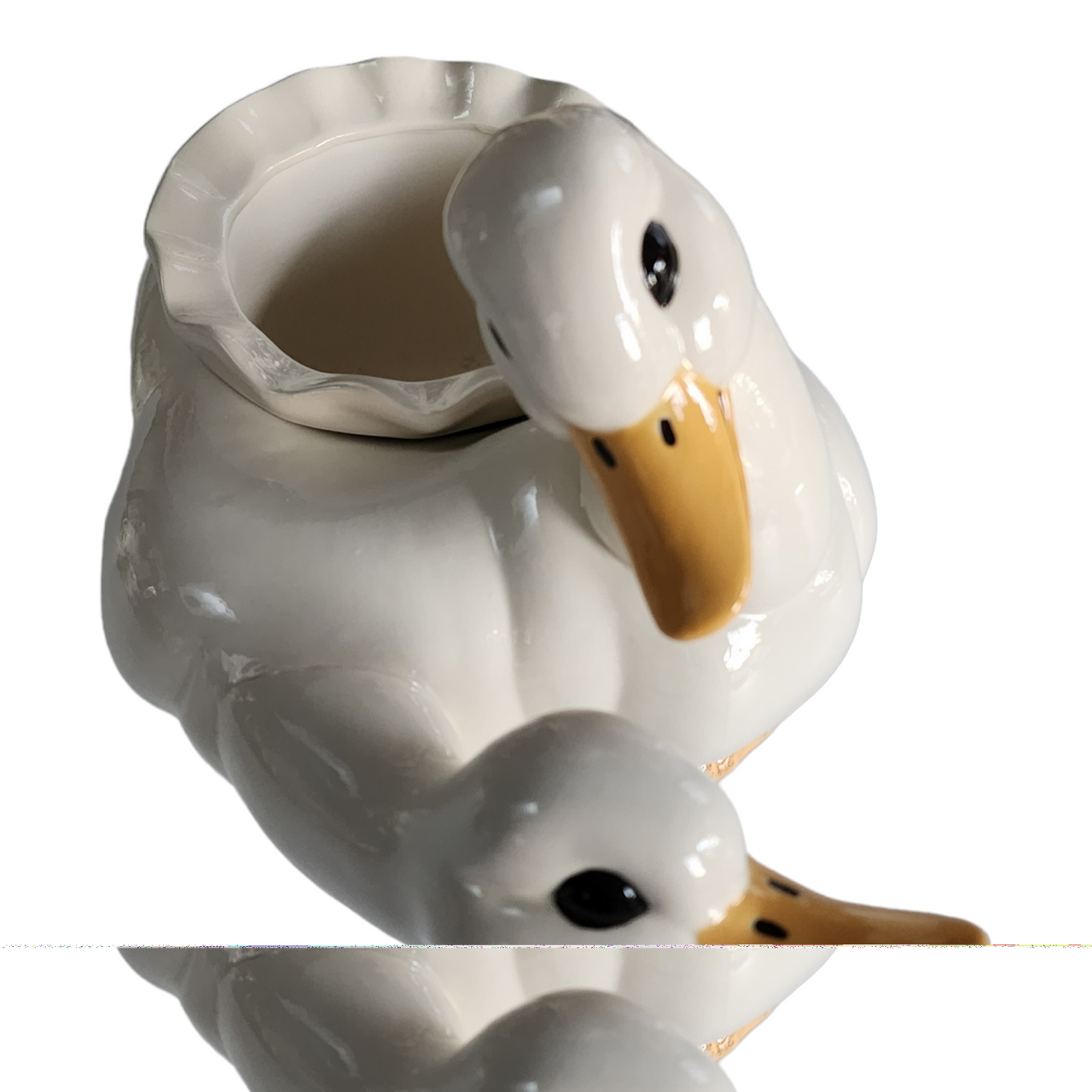 Takahashi Double Headed Duck Farm Animal Container Springtime Easter ...
