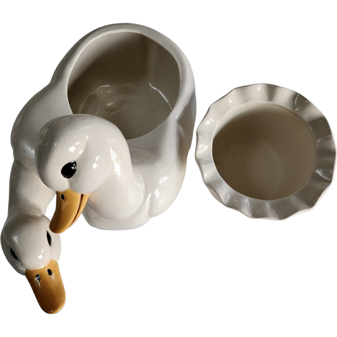 Takahashi Double Headed Duck Farm Animal Container Springtime Easter ...