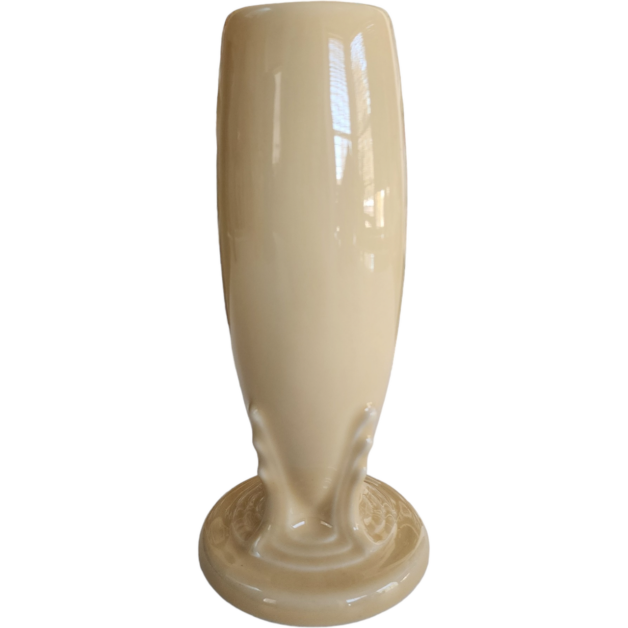 6" Homer Laughlin Fiesta Ivory Bud Vase