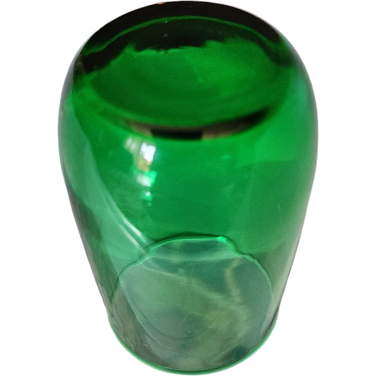 Anchor Hocking Roly Poly Forest Green Flat Juice Glass