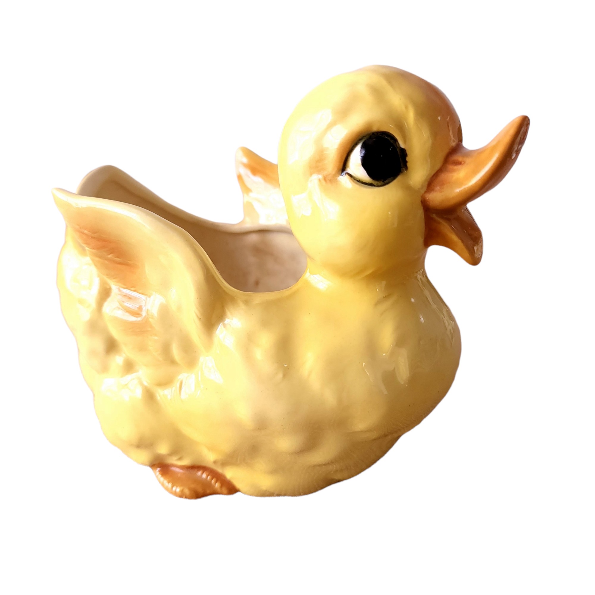 Vintage Collectible Ceramic Duck Planter