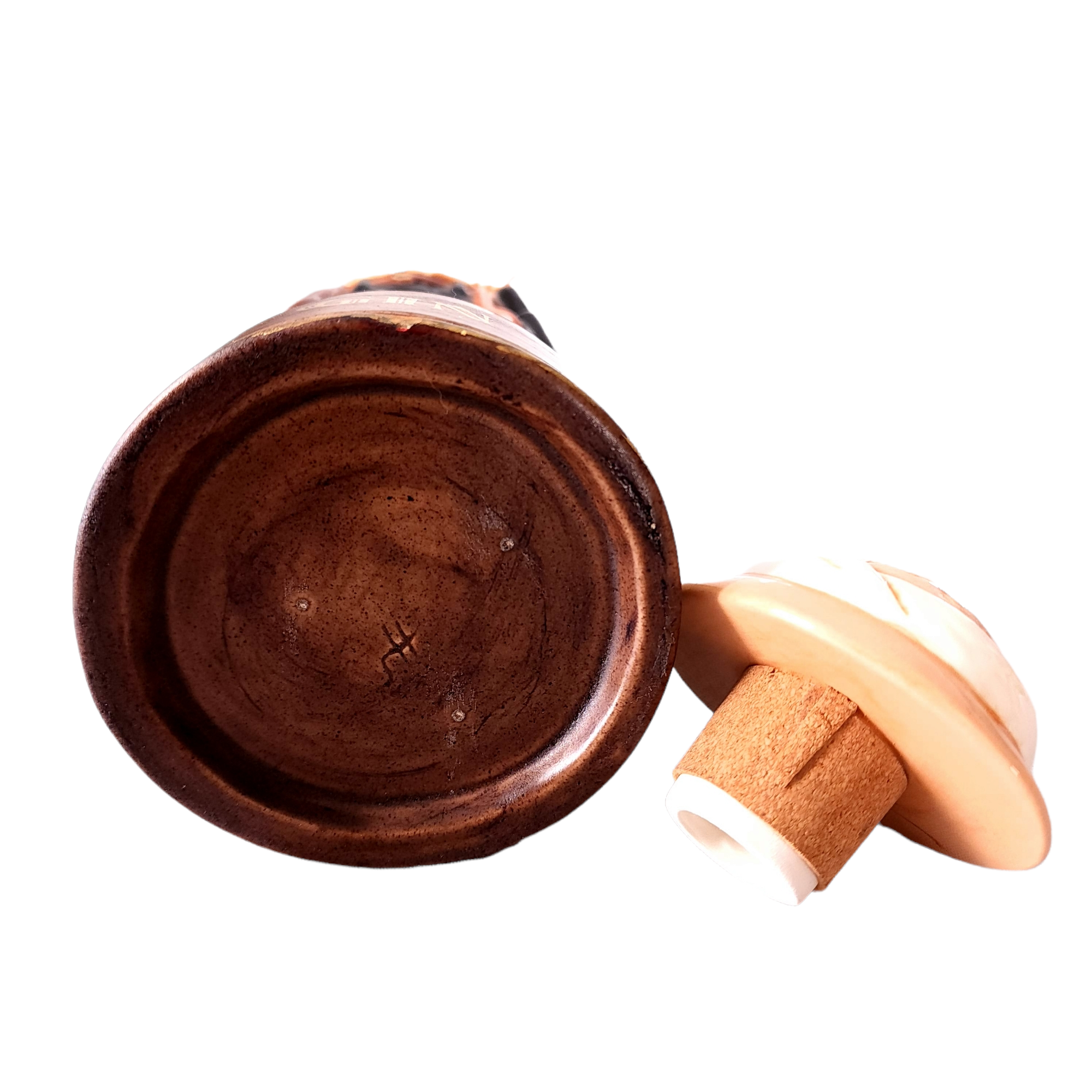 12" ALBERTA’S MOLDS Ceramic Pottery Barware Art Hunter Adventurer Gin ...