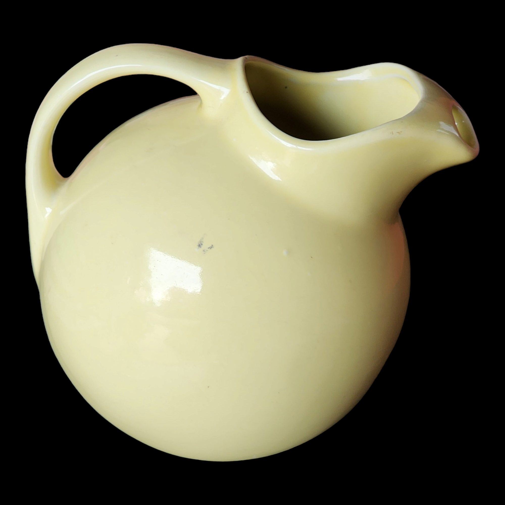 64 Oz Hall Canary Yellow Ball Jug with Ice Lip