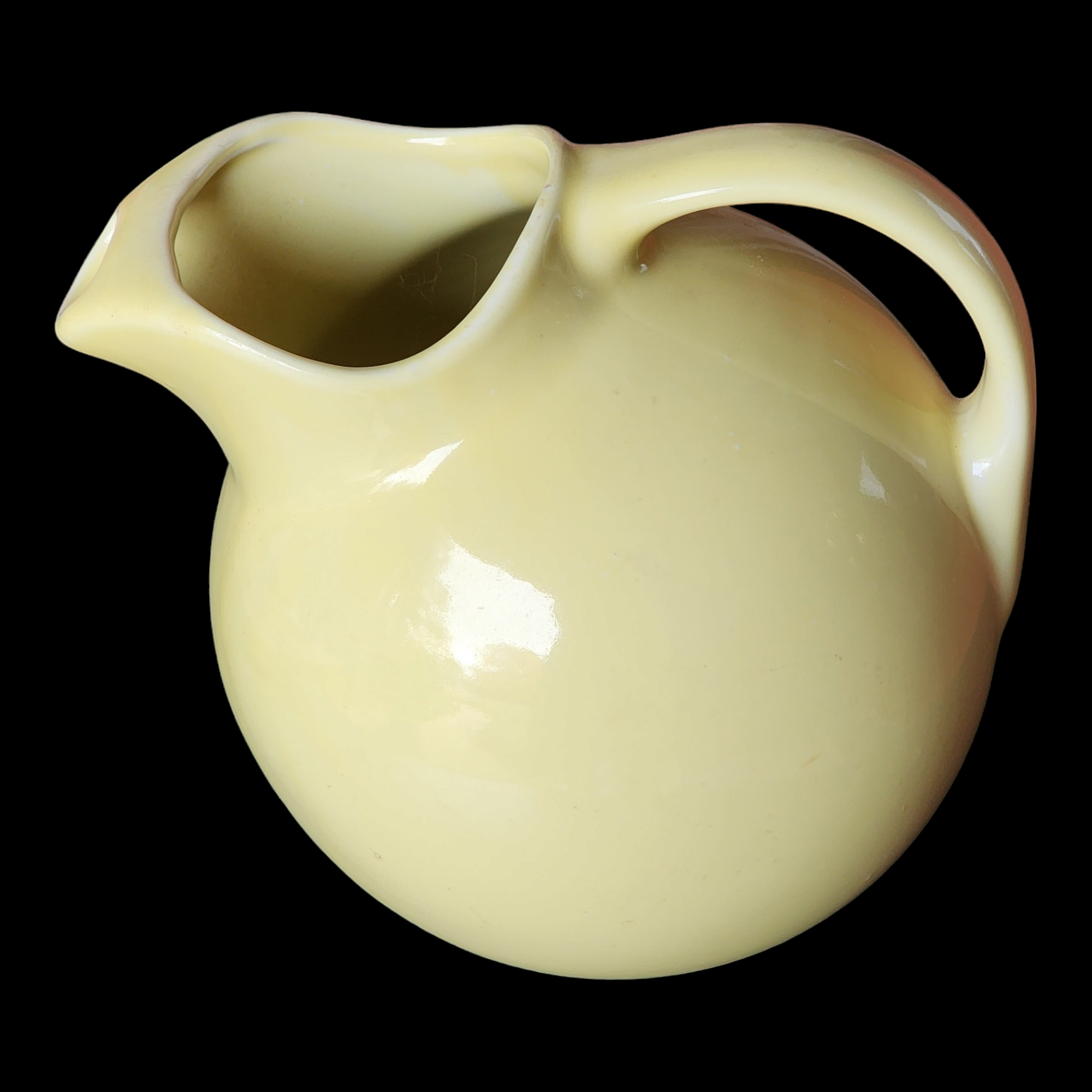 64 Oz Hall Canary Yellow Ball Jug with Ice Lip
