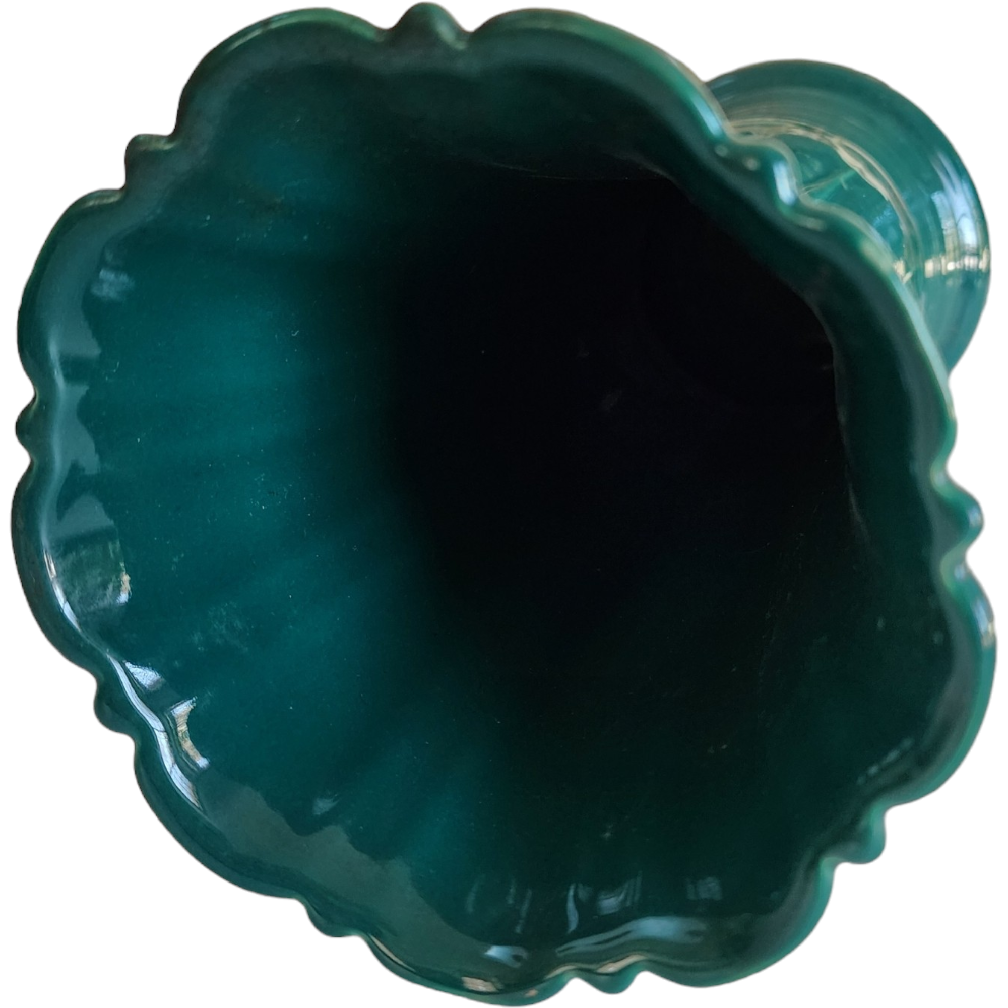7" Homer Laughlin Fiesta Evergreen Green Flared Small Vase