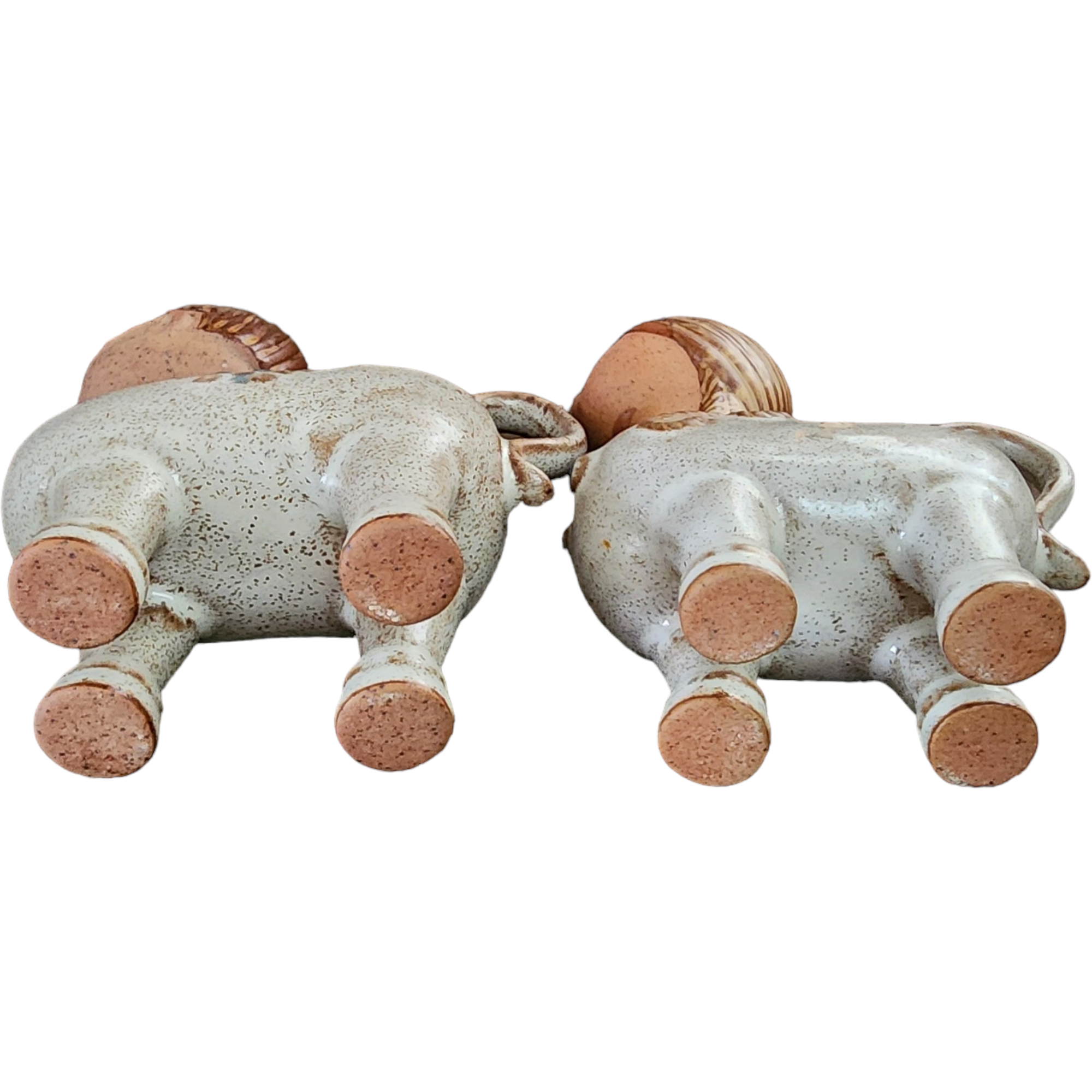 Lisa Larson Gustavsberg Pottery Style Boy and Girl Centaurs Figurine Japan