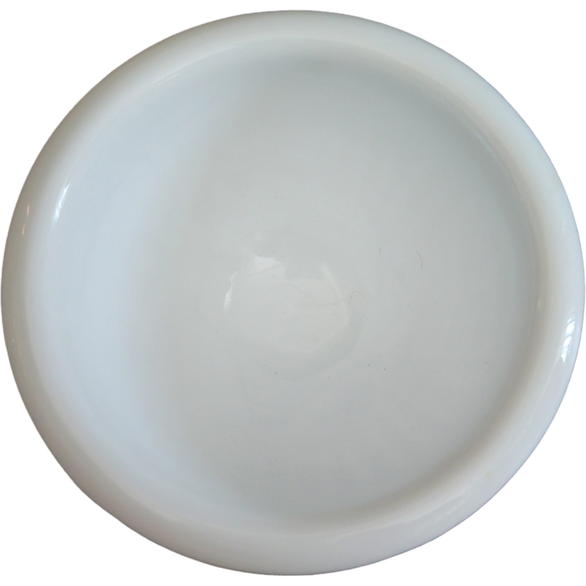 6" Anchor Hocking Vitrock Kitchenware Colonial Panels All White Mixing Bowl