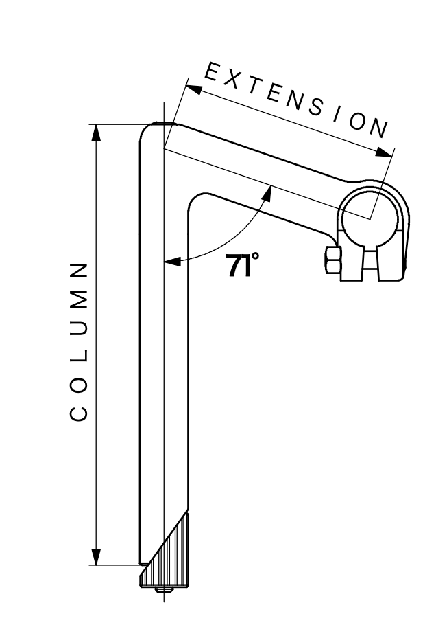 Nitto NTC Technomic Stem - Freshtripe
