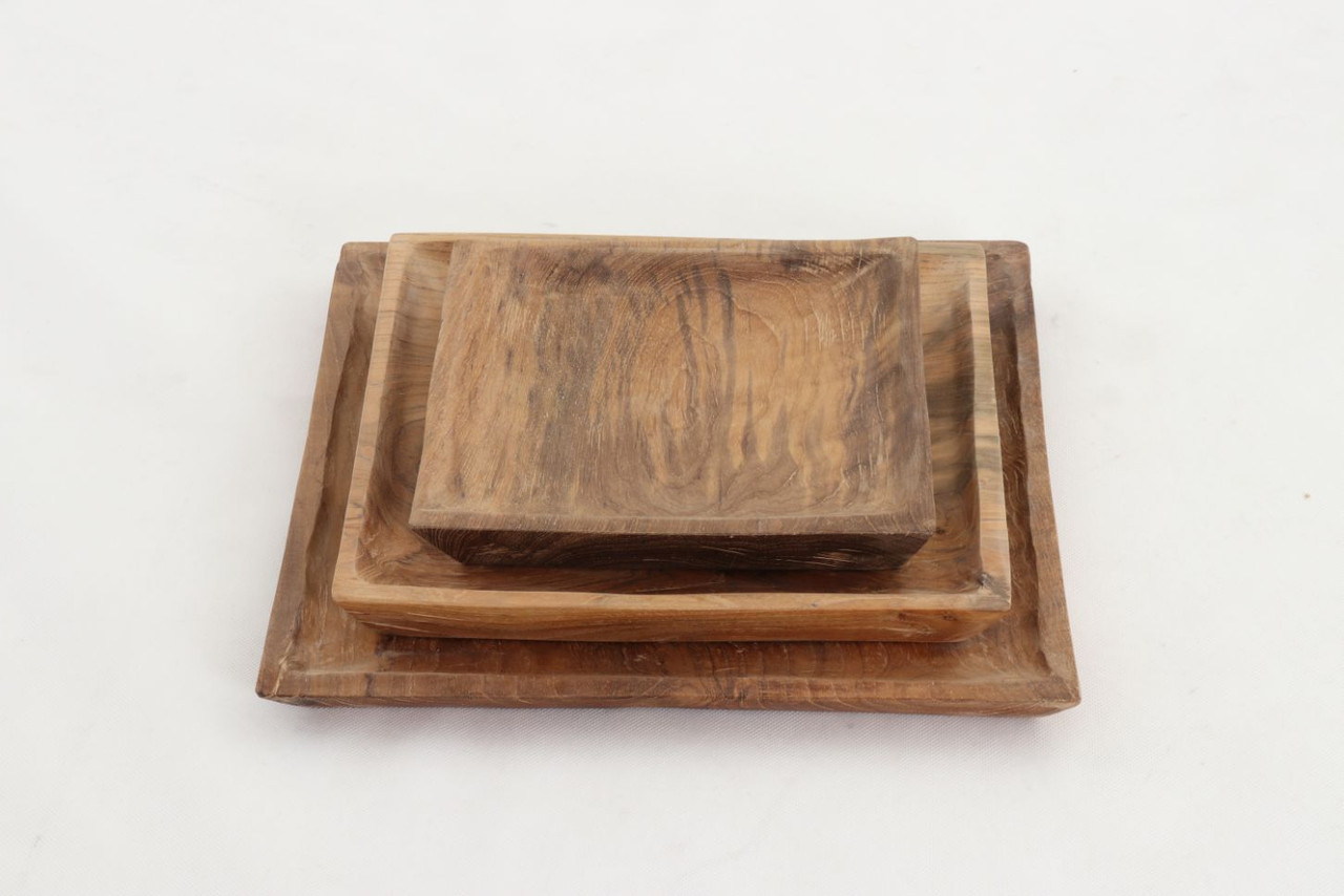 Teak Plate - Square