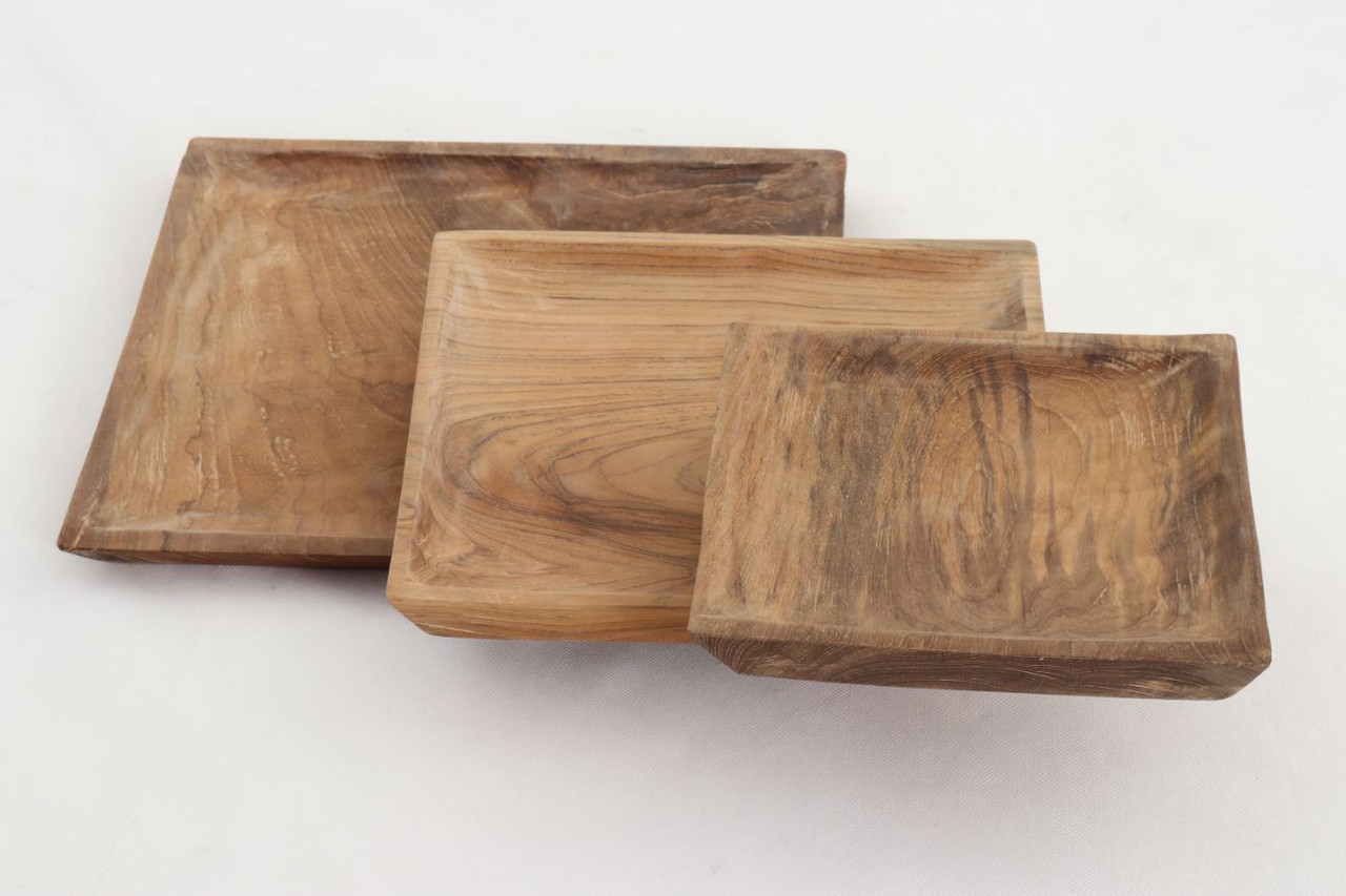 Teak Plate - Square