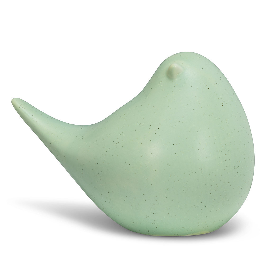 Sitting Simple Bird - Mint