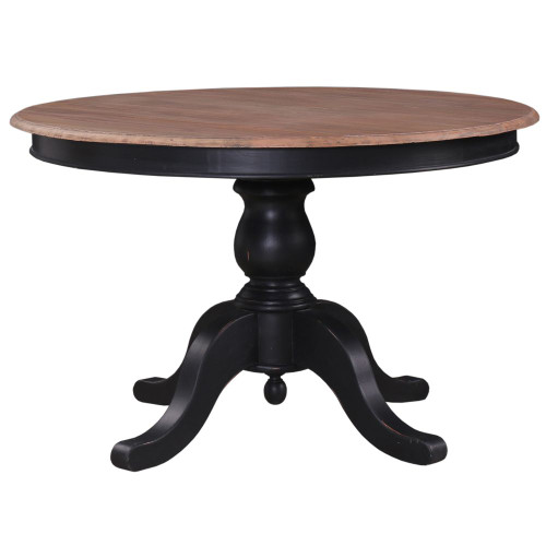 Farmhouse Round Pedestal Table 48''