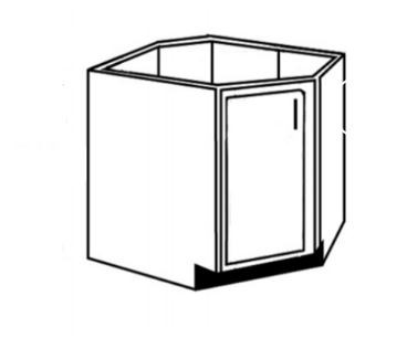 Base Cabinet - Angle Sink Cabinet