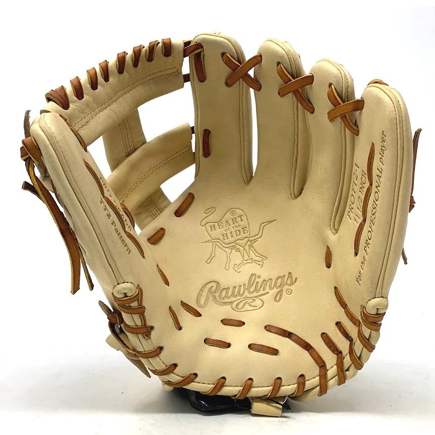 Rawlings Heart of the Hide PRO-TT2 Baseball Glove 11.5 Camel Tan Laces ...