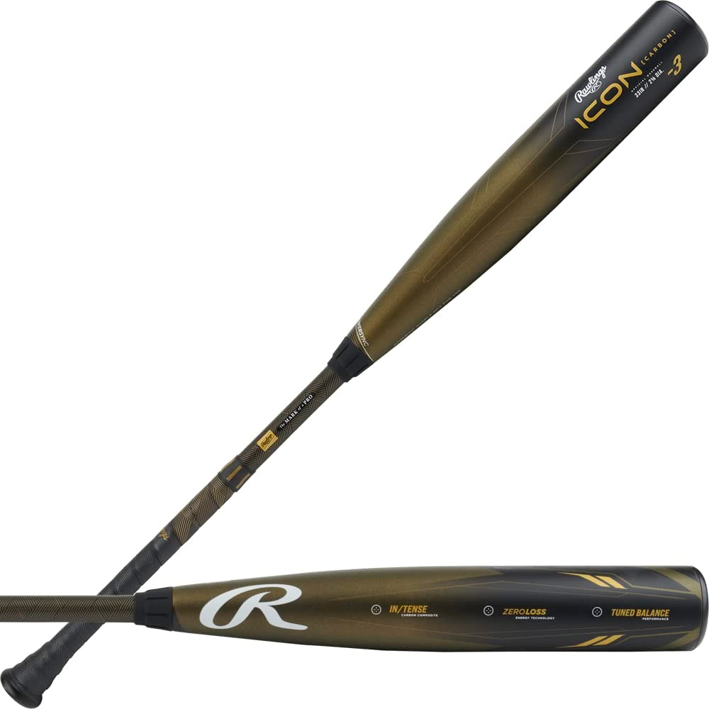 Rawlings MACH AI -3 2 5/8 Barrel BBCOR Baseball Bat 33 inch 30 oz ...