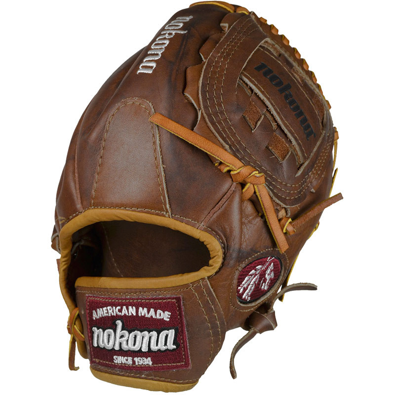 Nokona Walnut WB-1200C 12" Baseball Glove (Right Handed Throw)