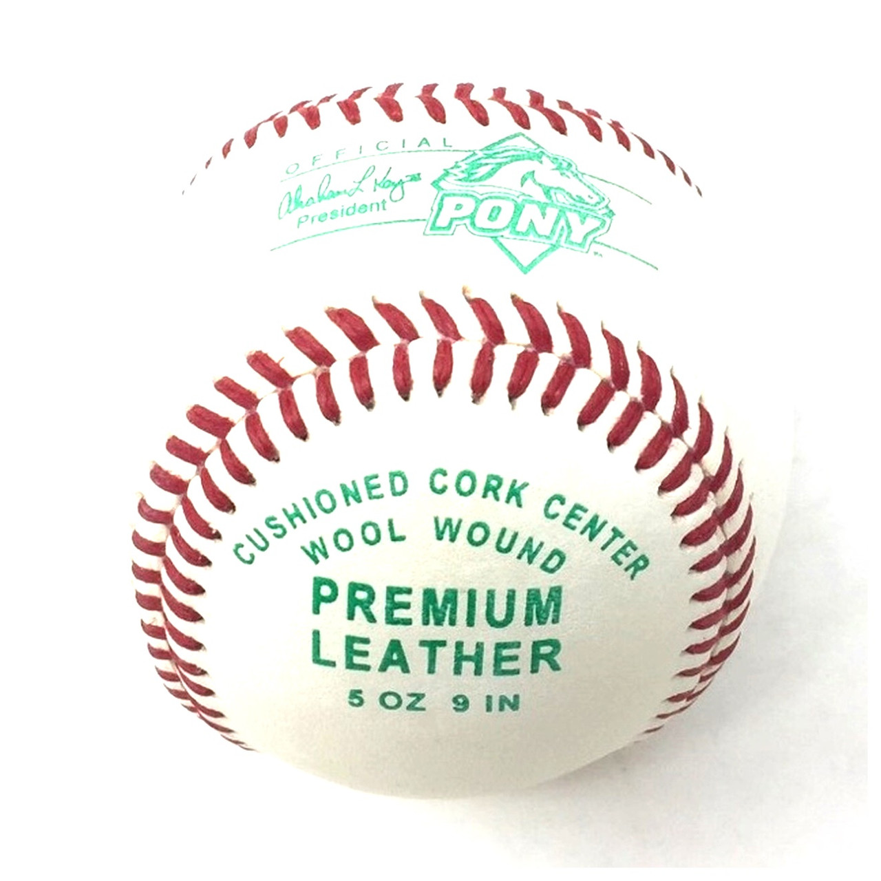 Diamond Pony League Cushioned Cork Center Baseballs 1 Doz Tournament Grade