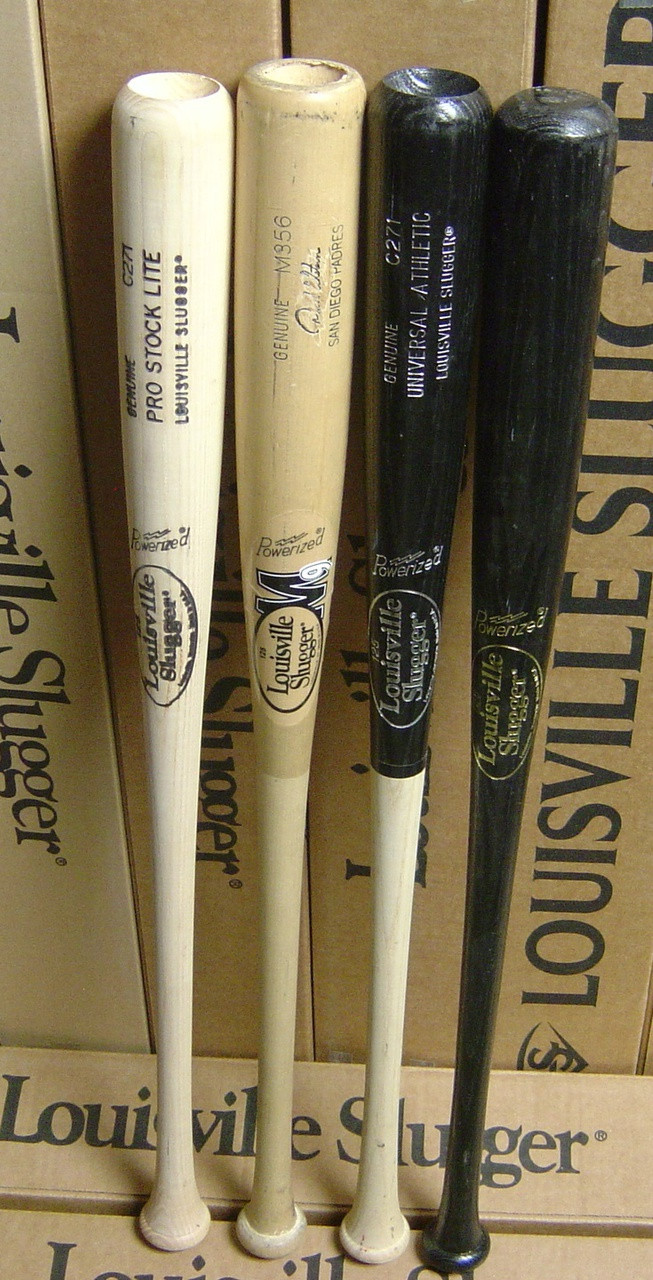 Louisville Slugger CULL (4 Pack) Wood Baseball Bats 33 inch - Ballgloves