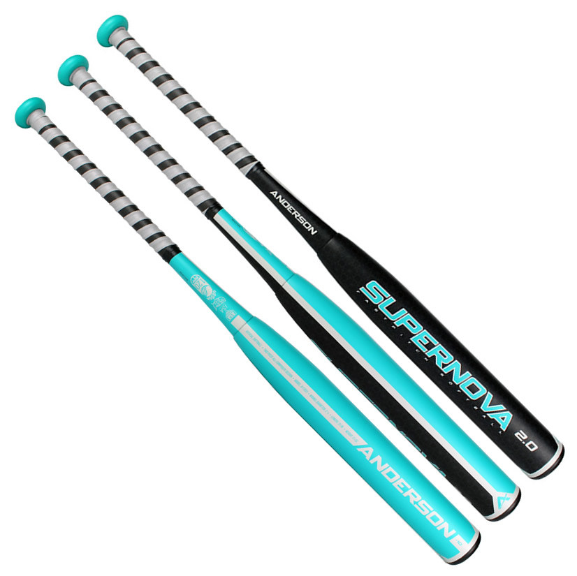 Anderson Bat Company Supernova 2.0 -10 Fast Pitch Softball Bat Black ...