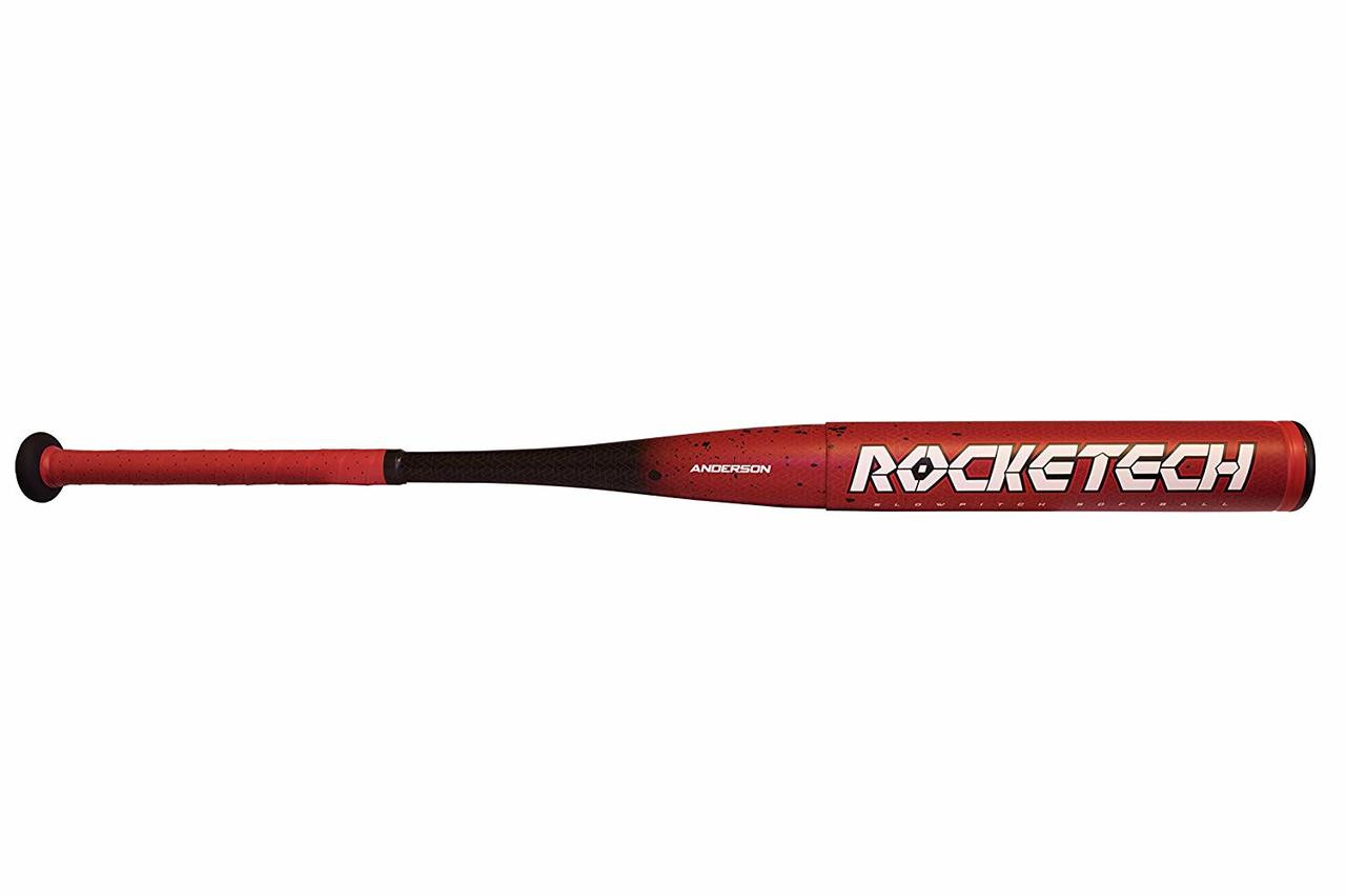 Anderson 2018 Rocketech Slowpitch Softball Bat 34 in 28 oz - Ballgloves