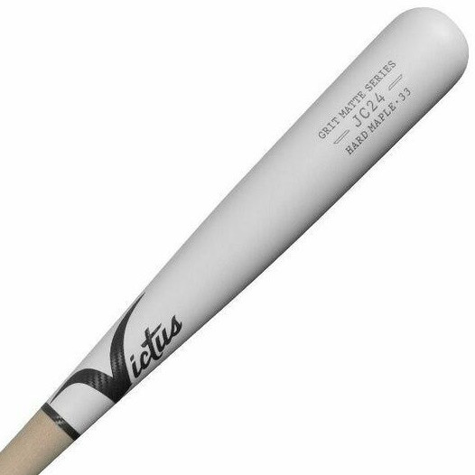Victus JC24 Maple Grit Matte Natural Whitewash Wood Baseball Bat 33 ...