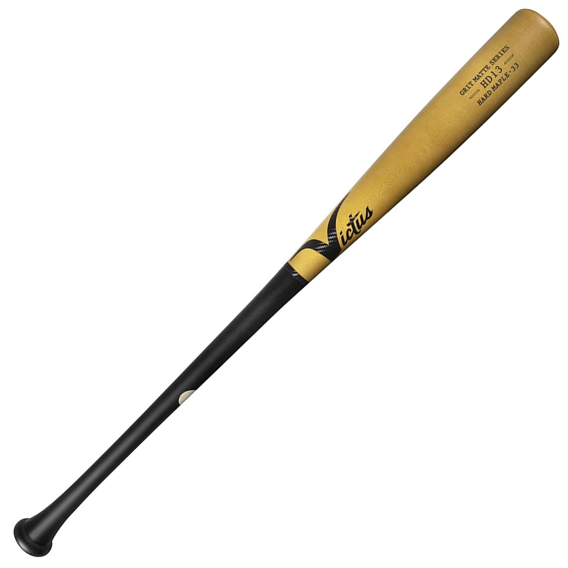Victus HD13 Maple Grit Matte Black Sand Wood Baseball Bat 33 inch ...