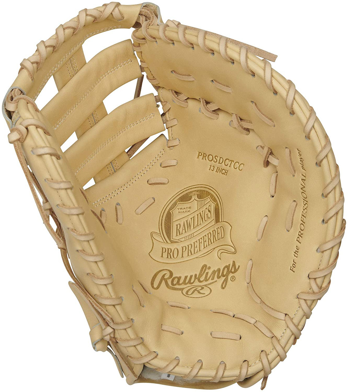 Rawlings Pro Preferred First Mitt Single Post Double Bar Web 13 inch ...