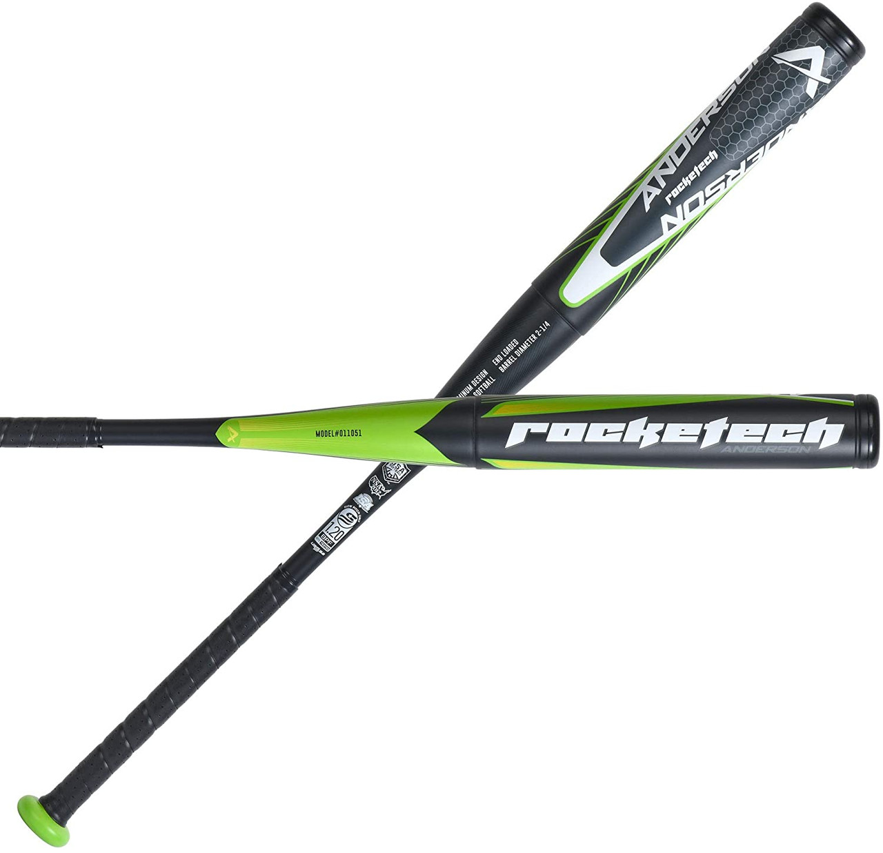 Anderson Rocketech 2021 Slowpitch Softball Bat 34 inch 27 oz - Ballgloves
