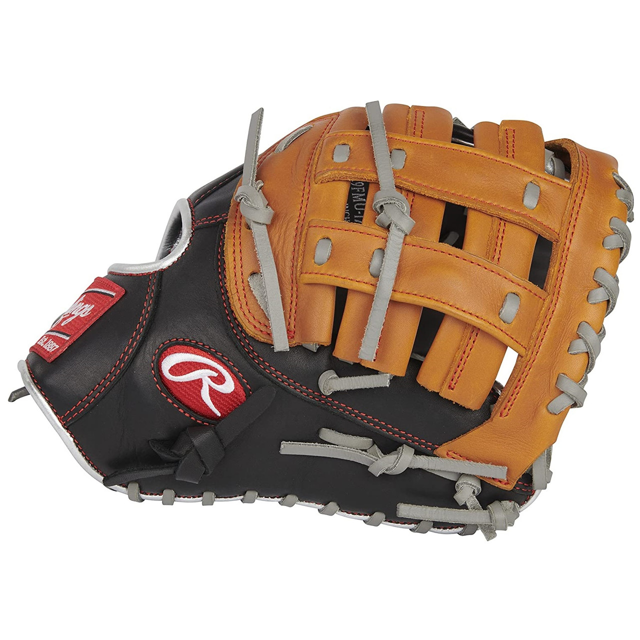 Rawlings R9 Contour Baseball First Base Mitt 12 Inch Modified Pro H-Web ...