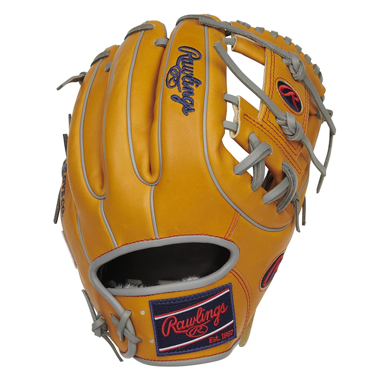 Rawlings Pro Preferred Baseball Glove 11.75 Tan Grey Right Hand Throw ...