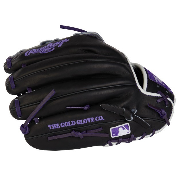 Rawlings Heart of the Hide Dec 2022 Baseball Glove KB17 Purple Right ...