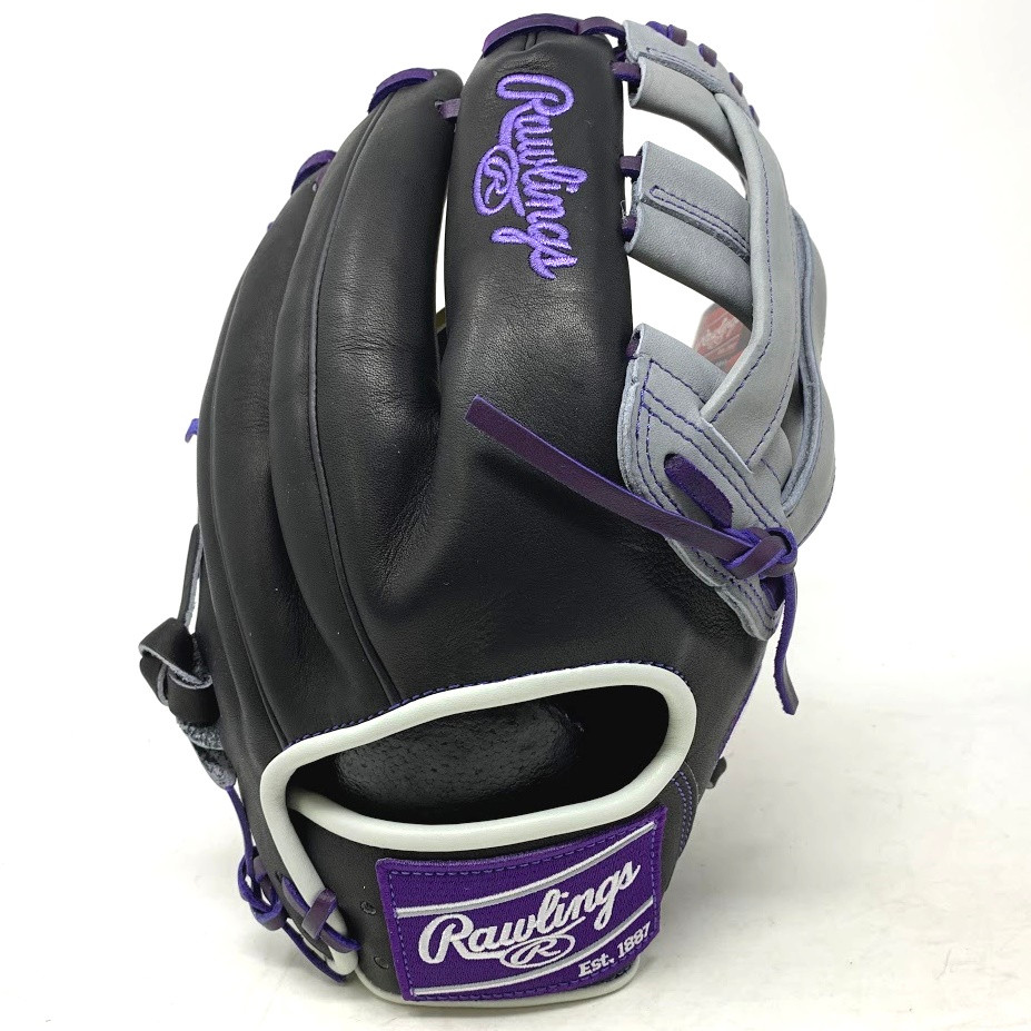 Rawlings Heart of the Hide Dec 2022 Baseball Glove KB17 Purple Right ...