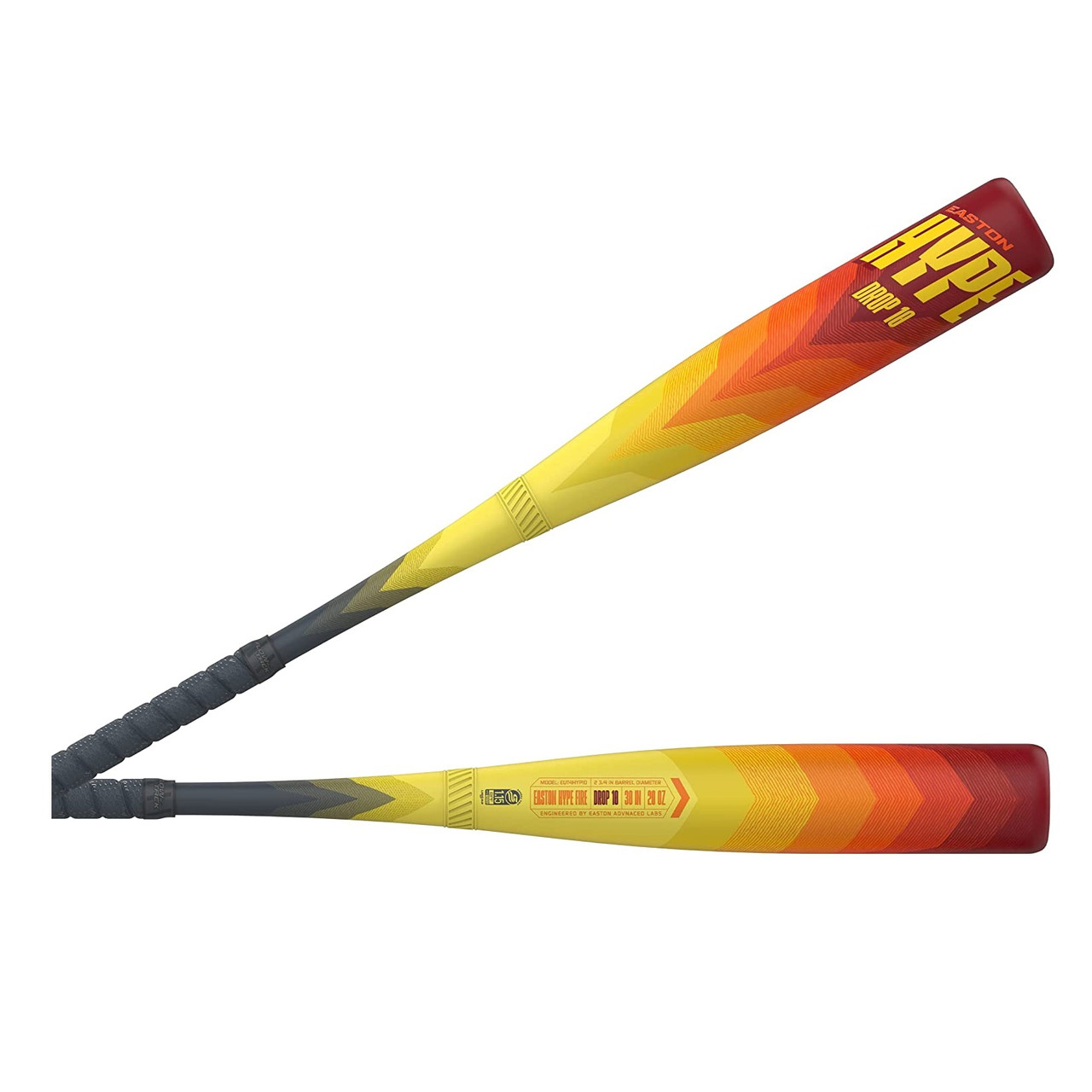 Easton HYPE FIRE -10 2 3/4 Barrel USSSA YOUTH Baseball Bat 30 inch 20 ...