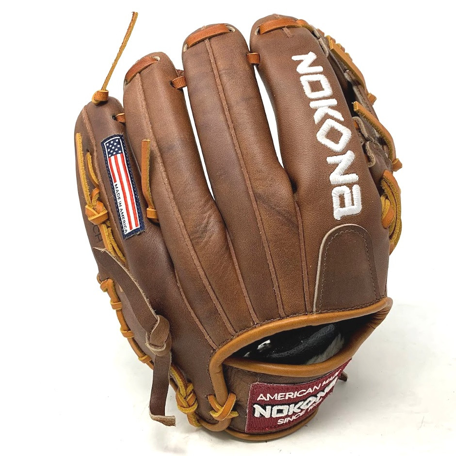 Nokona Walnut 11.5 Inch I Web Baseball Glove Right Hand Throw - Ballgloves